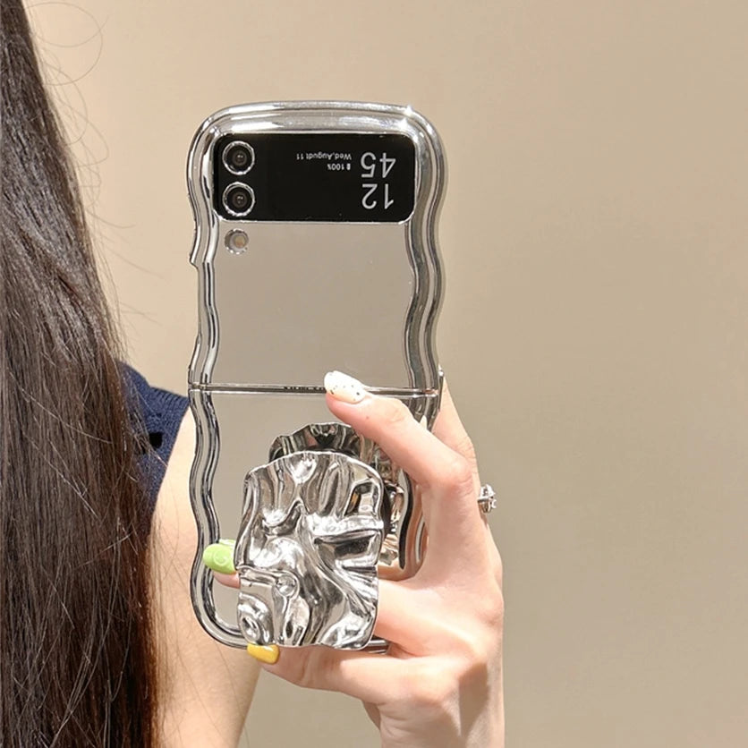 Tinfoil Bracket Wave Case for Samsung Galaxy Z Flip 3/4/5 – The Z Flip Case