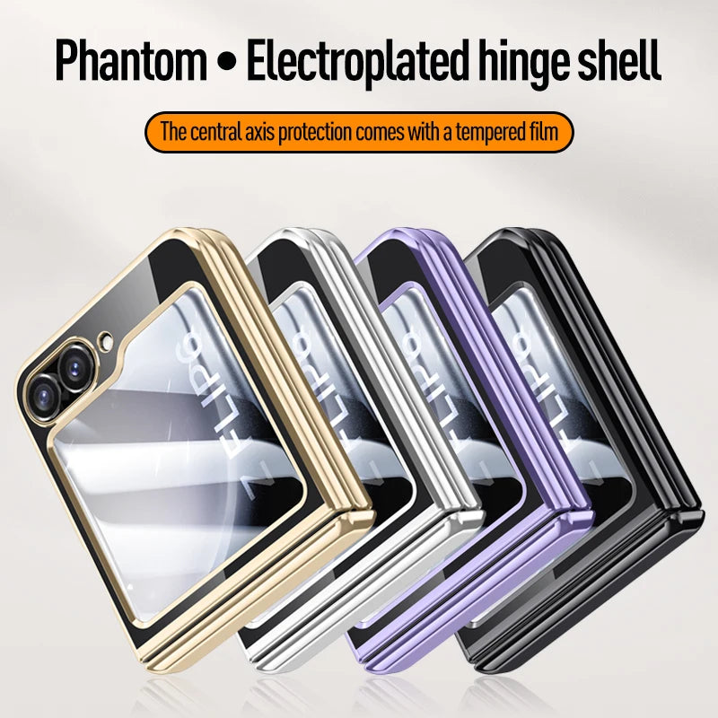 Transparent Electroplated Case for Samsung Galaxy Z Flip 6 – The Z Flip ...