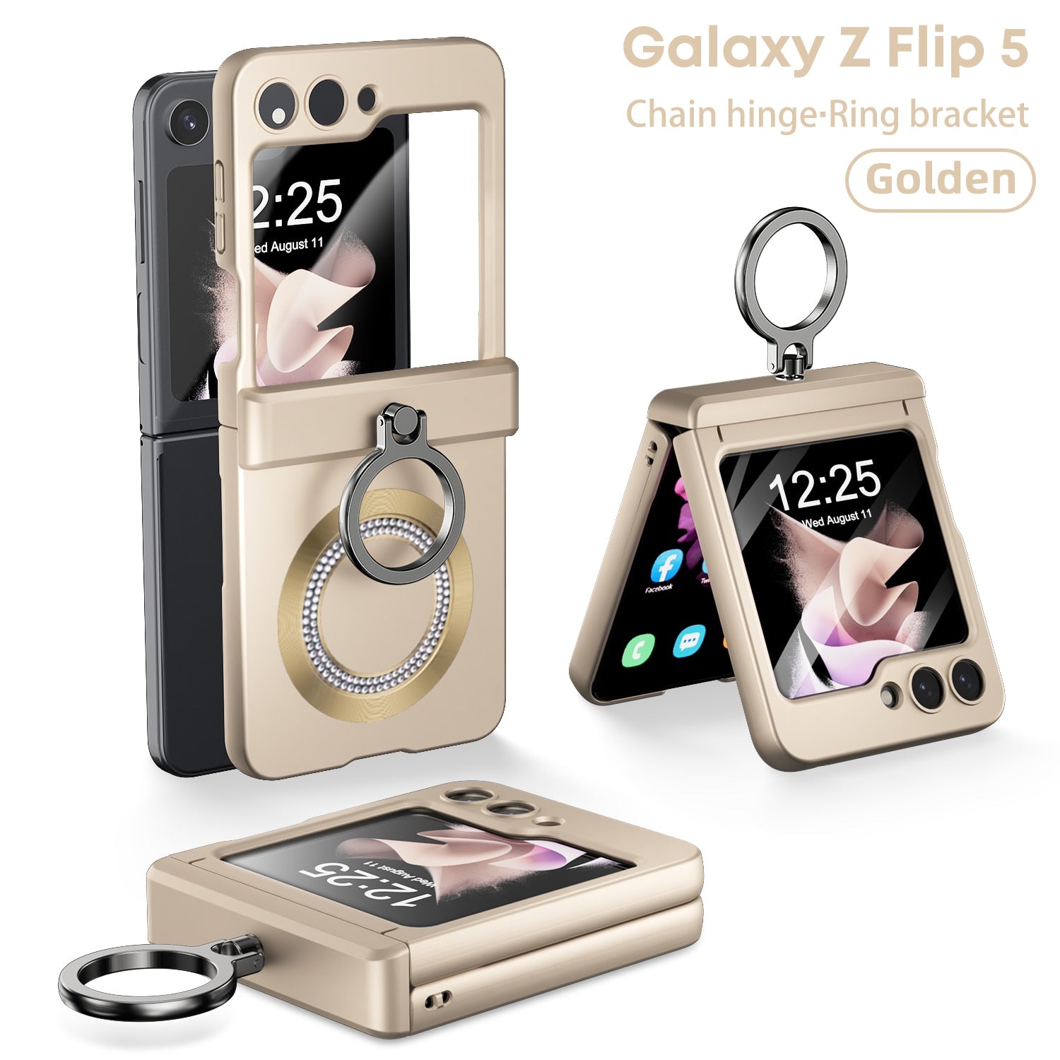 Z Flip 5 Magsafe Case | Wireless Charging with Bracket Phone Cover – The Z Flip Case